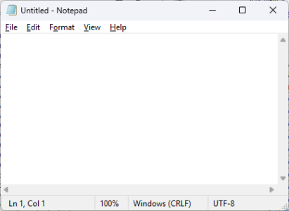 Some notes on Windows 11 Notepad | Hexacorn