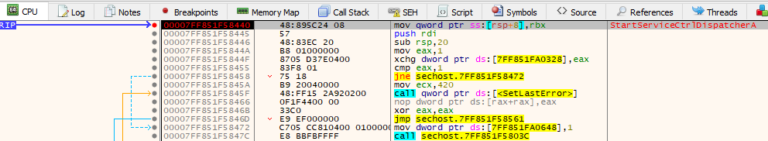 How to debug Windows service processes in the most old-school possible way… | Hexacorn